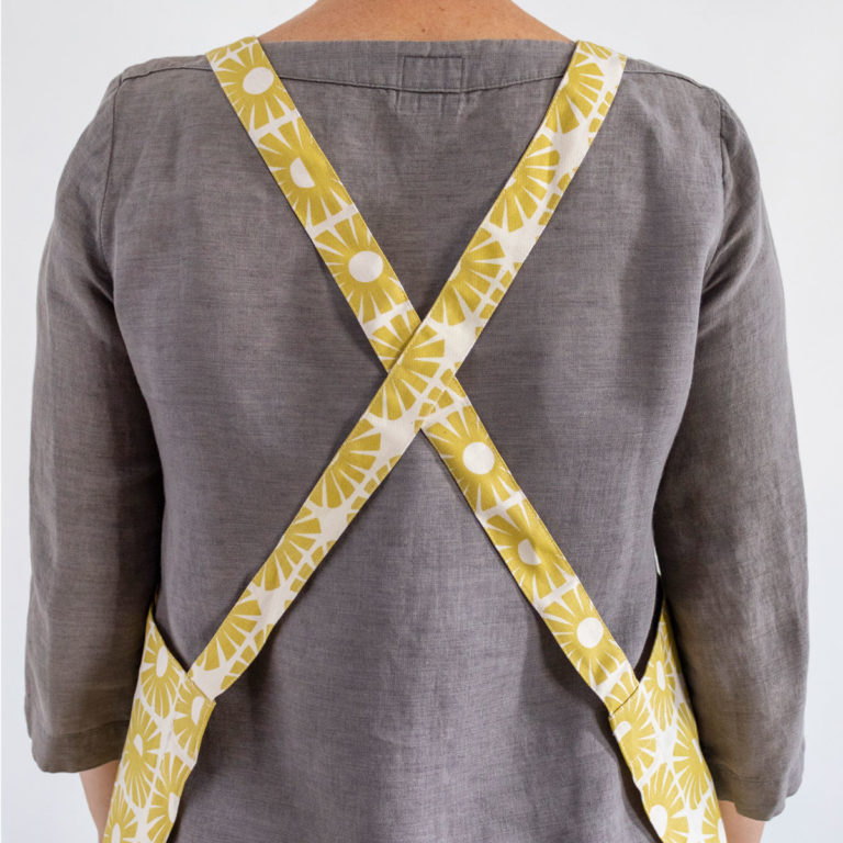Cross Back Pinny Sunshine Gold — Skinny laMinx