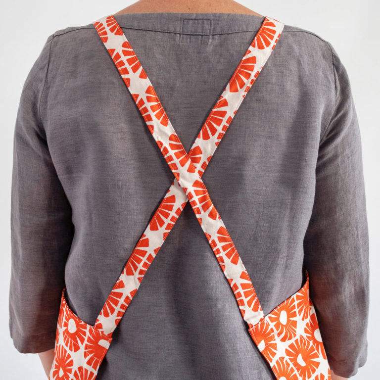 Cross Back Pinny Sunshine Persimmon — Skinny laMinx