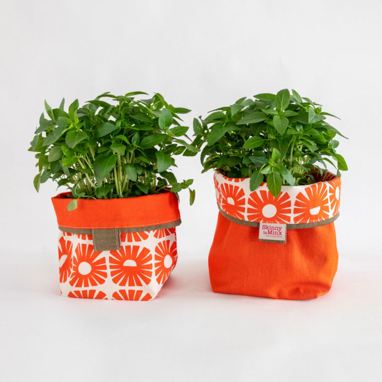 Reversible Bucket - Sunshine Persimmon — Skinny laMinx
