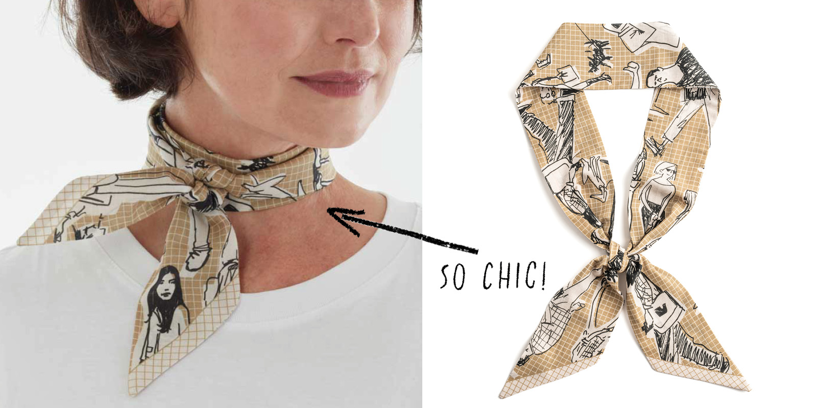 How to Wear a Twilly Scarf — Skinny laMinx